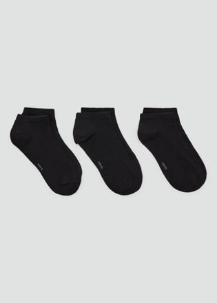 Mango Lot 3 paires de chaussettes coton noir - Homme - 40-42 - MANGO MAN