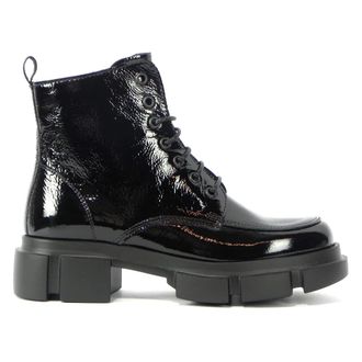 Marco Ferretti Elegante schwarze Lacklederschuhe - - Shoes - Damen - Schwarzk - 40 EU