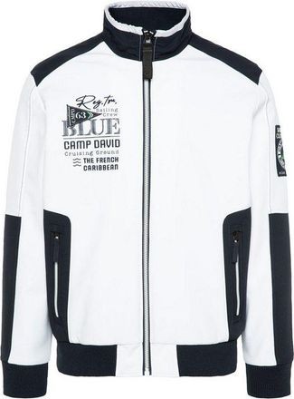Camp David Softshelljacke mit Stehkragen