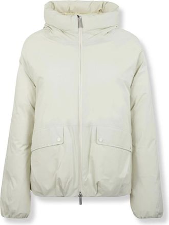 Herno Femme, Vestes, Beige, Taille: 40 FR Veste &agrave; capuche Laminar