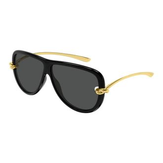 Bottega Veneta Lunettes de soleil Aviator - unisex - Accessoires - Noir - Taille: 61 MM