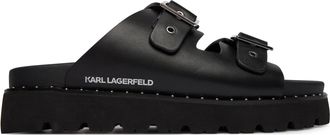 Karl Lagerfeld Pantoletten KARL LAGERFELD Kaia KL81506 Schwarz