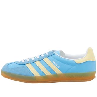 adidas Femme, Chaussures, Bleu, Taille: 38 2/3 EU Gazelle Indoor