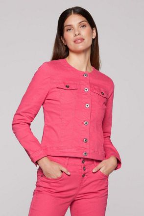 soccx Jeansjacke mit Brusttaschen