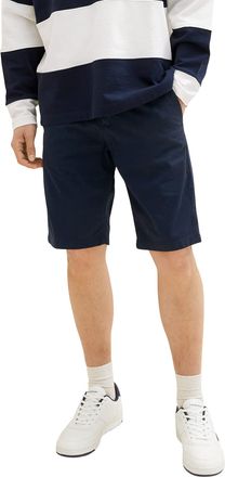 Tom Tailor Herren 1035037 Slim Chino Bermuda Shorts mit Stretch, 10668 - Sky Captain Blue, 28