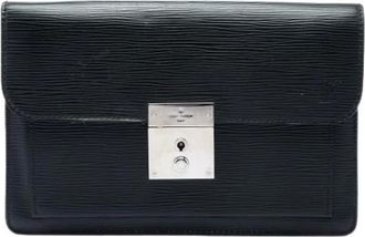 Louis Vuitton Pre-owned Belaia Clutch - Femme - Pre-owned - Noir - Taille: ONE Size