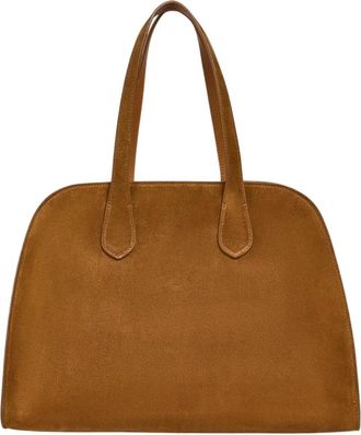 Liviana Conti Femme, Sacs, Brun, Taille: ONE Size Sac &agrave; main en daim de veau