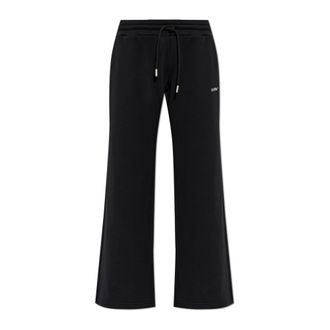 Off-white Straight-leg sweatpants - - Trousers - Damen - Schwarzk - M