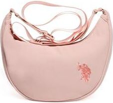 U.S.Polo Association U.S.POLO ASSN. - Sac hobo en coton, rose (20 X 10.5 X 18 cm)