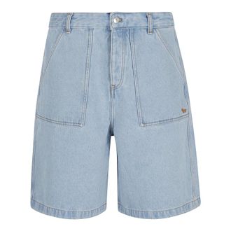 Maison Kitsun&eacute; Bermuda Shorts - Homme - Shorts - Bleu - Taille: W32