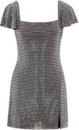 Self Portrait Kurzes Kleid - Grau