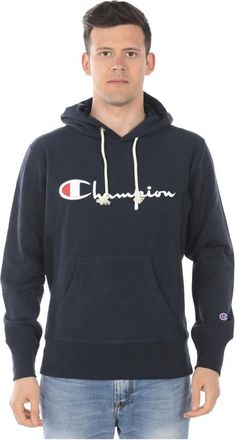 Champion Homme, Sweatshirts et sweats &agrave; capuche, Bleu, Taille: L Reverse Weave Sweat &agrave; capuche