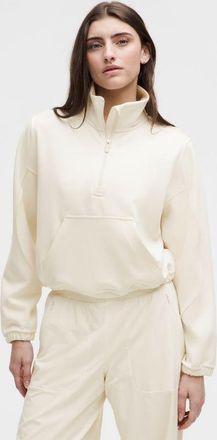 lululemon Haut demi-zipp&eacute; bross&eacute; pour Femmes - Taille 10