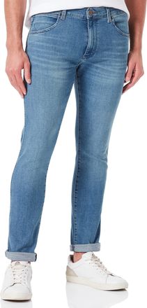 Wrangler Herren Larston Jeans, Dusky Cloud, 27W / 32L