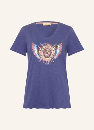 Mos Mosh Mos Mosh T-Shirt Mmromi Mit Schmucksteinen blau