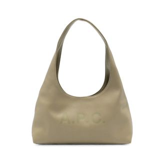 A.P.C. Baby Ninon Schultertasche - - Bags - Damen - Gr&uuml;n - ONE SIZE
