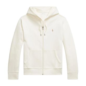 Polo Ralph Lauren Homme, Sweatshirts et sweats &agrave; capuche, Beige, Taille: XL Veste zipp&eacute;e &agrave; capuche