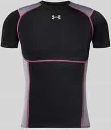 Under Armour Slim Fit Sport-T-Shirt mit Kontrastn&auml;hten Modell HeatGear