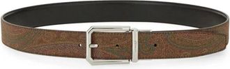 Etro Femme, Accessoires, Multicolore, Taille: 90 CM Ceinture R&eacute;versible Paisley
