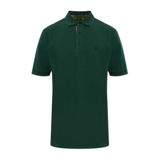 Etro Polohemd mit gesticktem Logo - - Tops - Herren - Gr&uuml;n - S