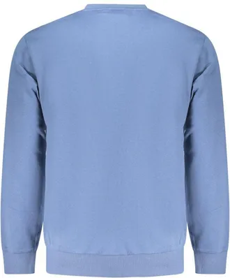 Timberland Logo-Embroidered Cotton Sweatshirt - Blue