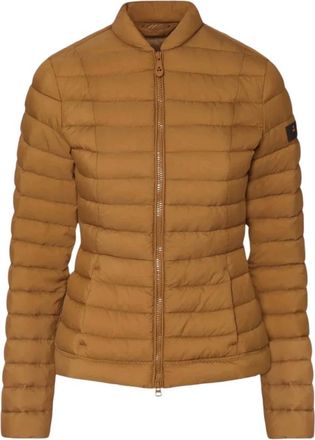 Peuterey Femme, Vestes, Brun, Taille: 40 FR Piumino Leggero Trapuntato Zip