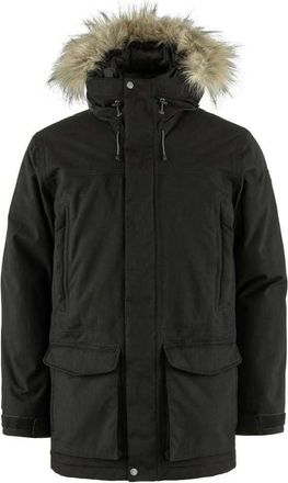 Fjällräven Herren Nuuk Lite M Parka, Schwarz, M EU