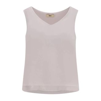 Herno &Auml;rmellose Oberteile - - Tops - Damen - Beige - S