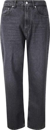 Our Legacy Straight Baumwoll Five-Pocket Jeans - - Jeans - Herren - Grau - W34