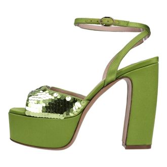 Roberto Festa Milano Femme, Chaussures, Vert, Taille: 38 EU High Heel Sandales