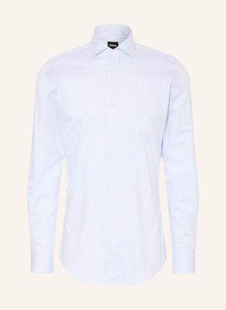 HUGO BOSS Hemd Hank Slim Fit blau