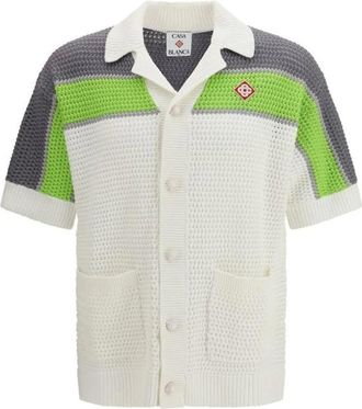 Casablanca Homme, Chemises, Multicolore, Taille: M Chemise en coton &agrave; motifs