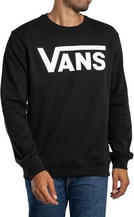 Vans Sweat-Shirt Classic III Crew pour Homme, Noir, Taille XL, Noir, XL