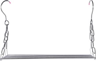 Angoily Multifunktionaler Edelstahl W&auml;schest&auml;nder Balkon W&auml;schetrockner Platzsparend Stabil F&uuml;r Socken Schuhe Kleidung Babyw&auml;sche Sportbekleidung