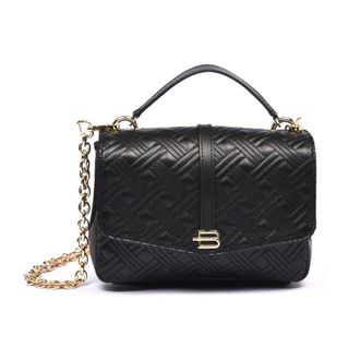 Baldinini Sac bandouli&egrave;re matelass&eacute; en cuir - Femme - Sacs - Noir - Taille: ONE Size