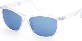 Web Eyewear Homme, Accessoires, Gris, Taille: ONE Size Lunettes de soleil en ac&eacute;tate