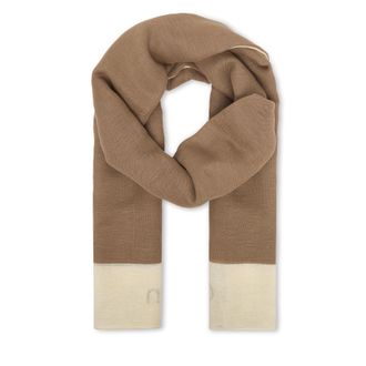 Calvin Klein Schal Calvin Klein Linen Blend Emblem Pareo Scarf LV04F9021G Beige