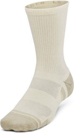 Under Armour HeatGear Crew Lot de 3 paires de chaussettes pour homme, City Kaki, 4-7.5