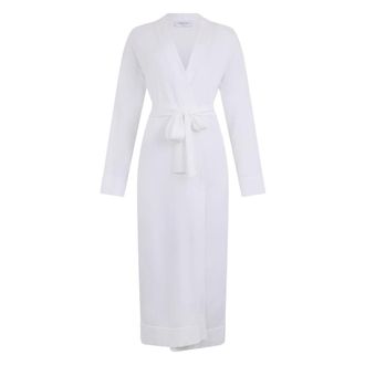Fabiana Filippi Femme, Robes, Blanc, Taille: 38 FR Long Cotton Cardigan