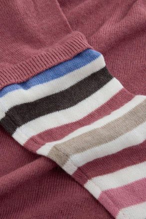 Next Strickpullover Langarmshirt im Lagen-Look und Strickoptik (1-tlg)