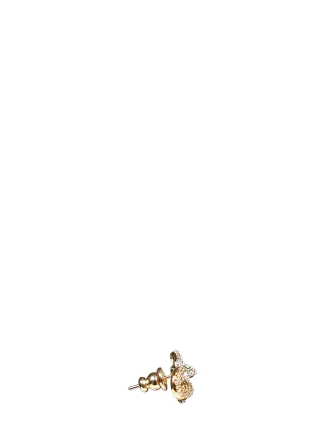Ferragamo Womens Earrings Vara Bow Gold Brass