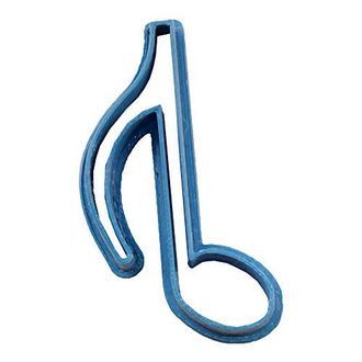 Cuticuter Formen Hinweis Musical 3 Ausstechform, Blau, 8 x 7 x 1.5 cm