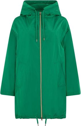 Herno Femme, Manteaux, Vert, Taille: 42 FR Parka en Taffetas Techno
