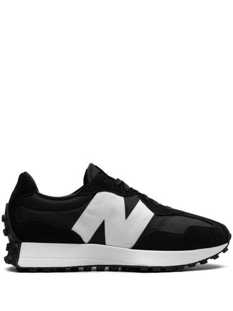 New Balance baskets 327 Black en cuir - Noir