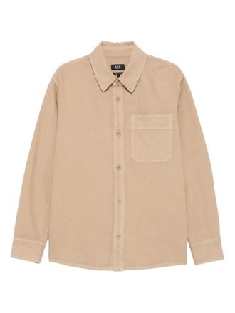 A.P.C. veste boutonnée à poches multiples - Tons neutres