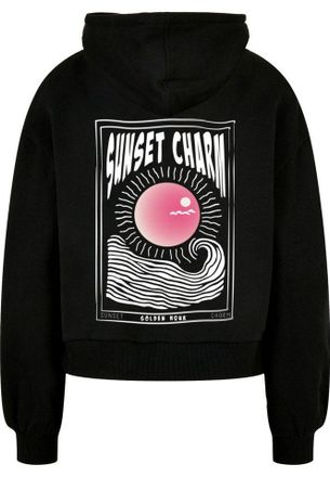 Merchcode Kapuzensweatshirt Merchcode Ladies Sunset Charm Oversized Hoody