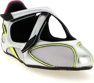 The Attico Floor 01 Ballet Flat - white