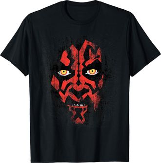 Star Wars Darth Maul Weathered Face T-Shirt T-Shirt