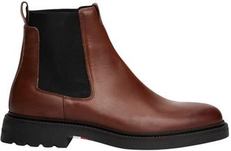 Tommy Hilfiger Bottines Chelsea Homme Comfort Cuir, Marron (Winter Cognac), 42