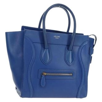 Celine Pre-owned Vintage Hand Bag - - Pre-owned - Damen - Blau - ONE SIZE